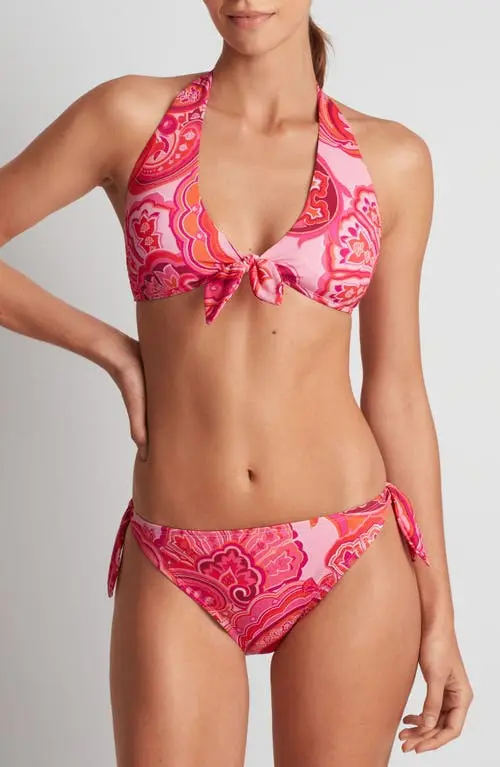 Ralph Lauren Tie-front Bikini Top
