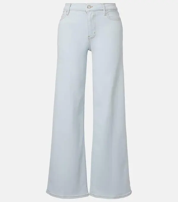 FRAME Le Slim Palazzo Wide-leg Jeans - Blue