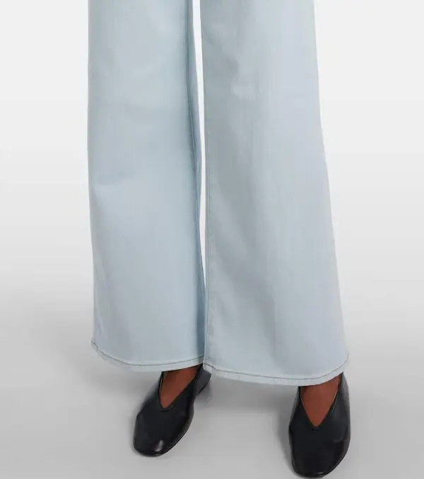 FRAME Le Slim Palazzo Wide-leg Jeans - Blue