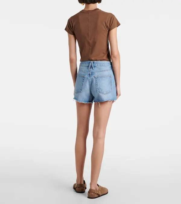 SLVRLAKE Farrah Denim Shorts