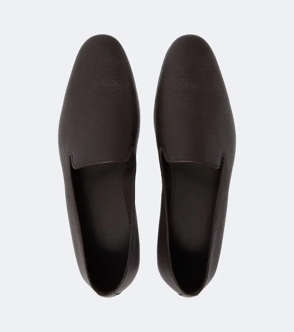 Manolo Blahnik Handmade Leather Loafers - Brown