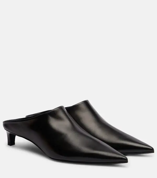 JIL SANDER Leather Mules