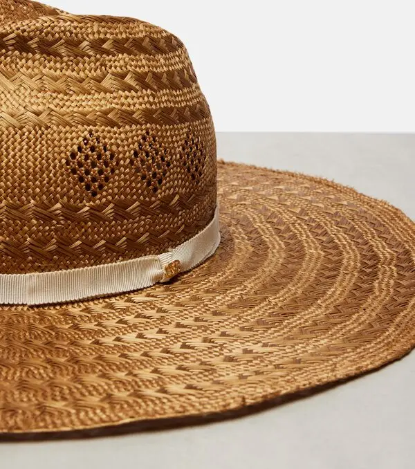 Valentino Garavani Escape Vlogo Straw Sun Hat