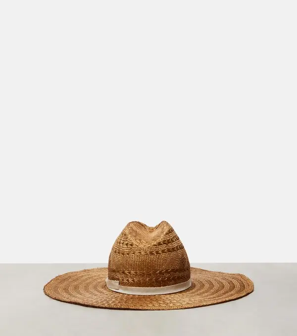 Valentino Garavani Escape Vlogo Straw Sun Hat