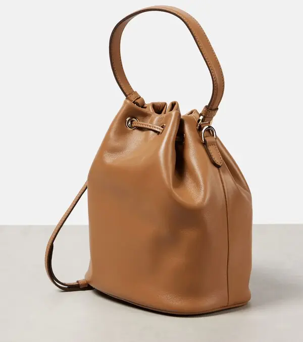 Prada Leather Bucket Bag