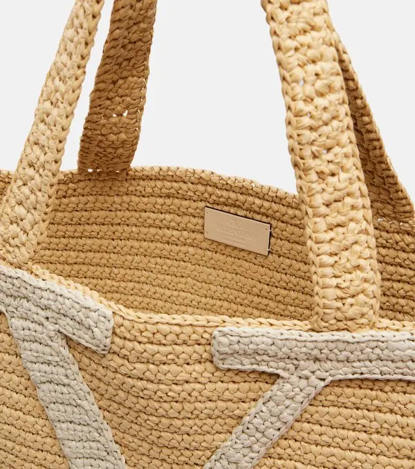 Valentino Garavani Viva Superstar Large Tote Bag - Beige