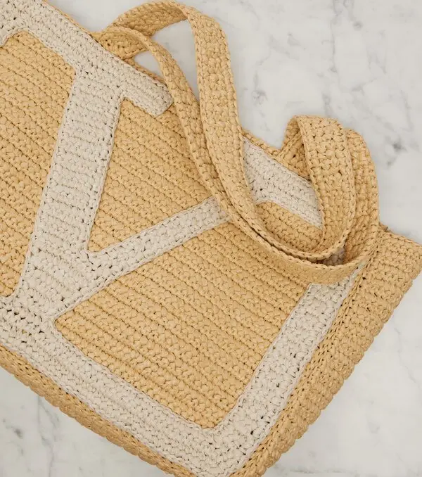 Valentino Garavani Viva Superstar Large Tote Bag - Beige