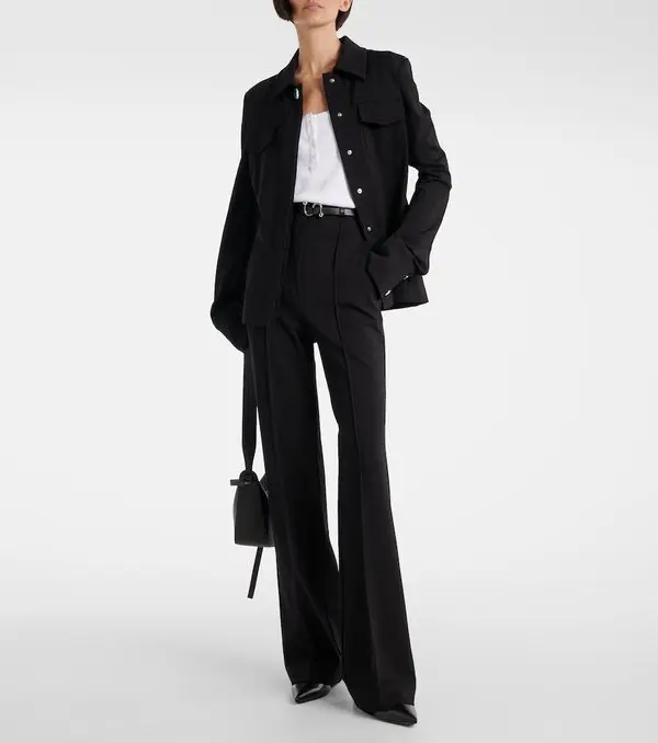 Sportmax Texas High-rise Flared Pants