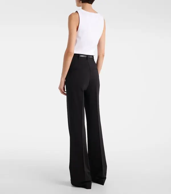 Sportmax Texas High-rise Flared Pants
