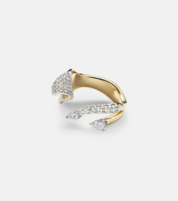 Yeprem 18kt Yellow Diamond Ring - Gold