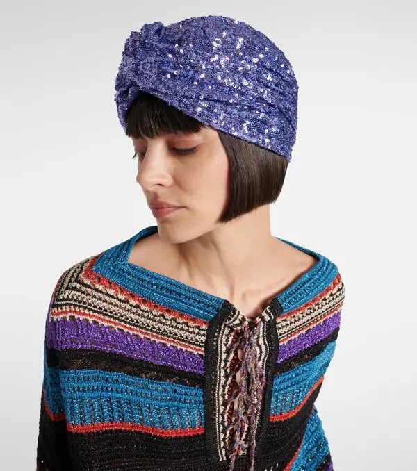 Valentino Garavani Escape Sequined Head Wrap