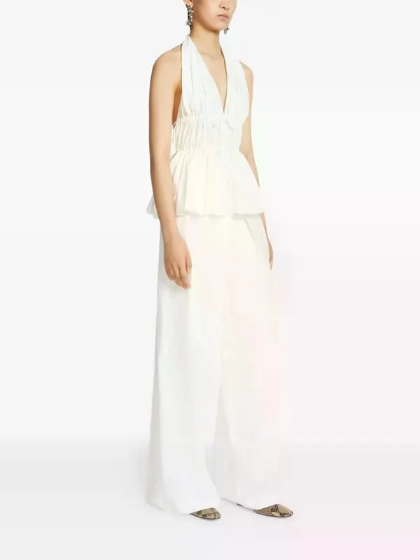 Dries Van Noten Pleated Wide-leg Trousers