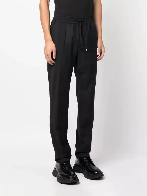 Sandro Elasticated Drawstring Straight-leg Trousers