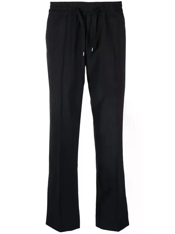 Sandro Elasticated Straight-leg Trousers