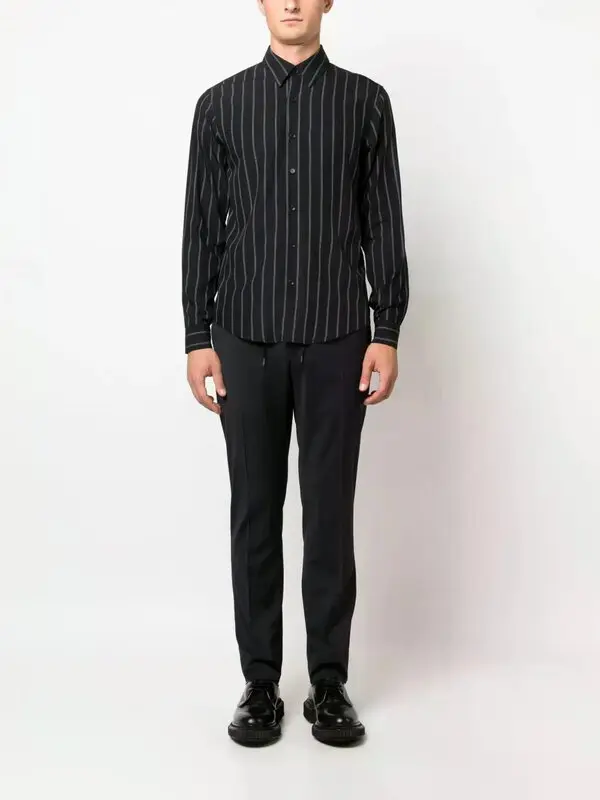 Sandro Elasticated Straight-leg Trousers