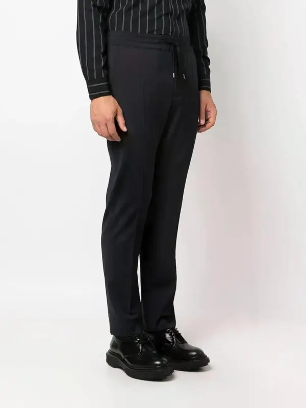 Sandro Elasticated Straight-leg Trousers
