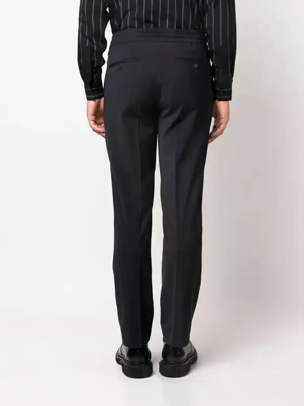 Sandro Elasticated Straight-leg Trousers