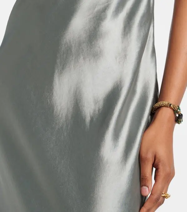 Vince Satin Maxi Dress