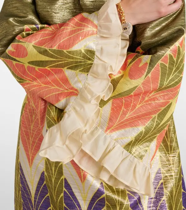 Valentino Garavani Escape Printed Silk-blend Minidress