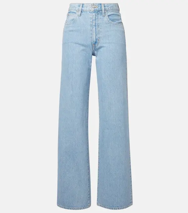 SLVRLAKE Grace High-rise Wide-leg Jeans
