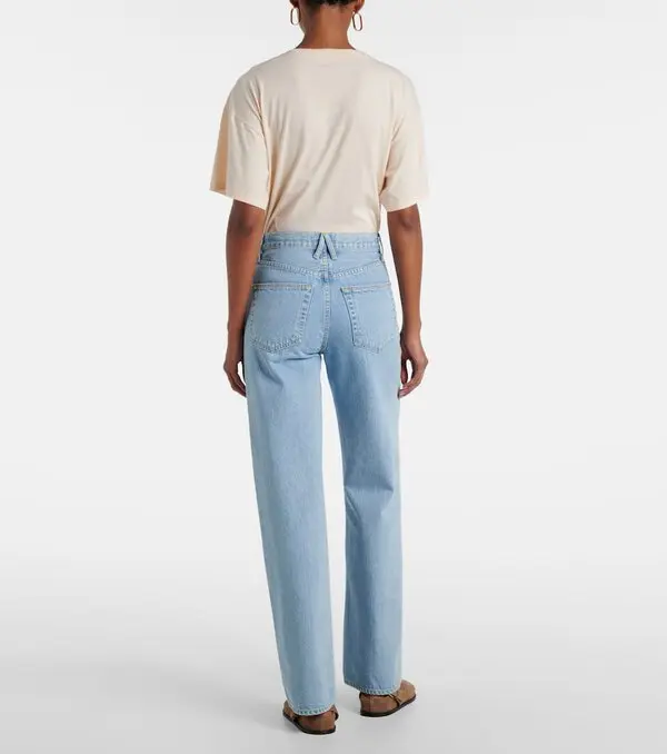 SLVRLAKE Grace High-rise Wide-leg Jeans
