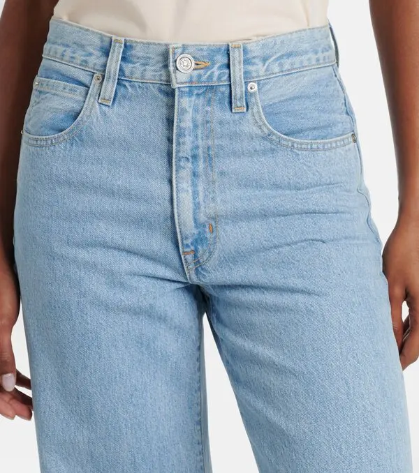 SLVRLAKE Grace High-rise Wide-leg Jeans