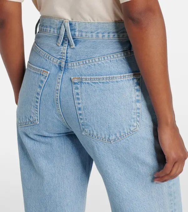 SLVRLAKE Grace High-rise Wide-leg Jeans