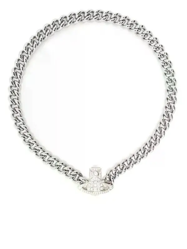 VIVIENNE WESTWOOD Graziella Small Choker - Silver