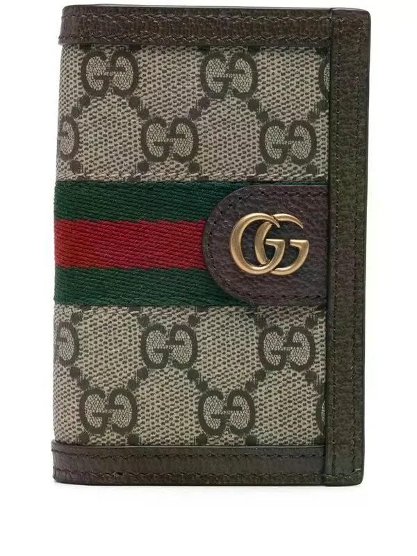 Gucci Ophidia Gg Wallet - Neutrals