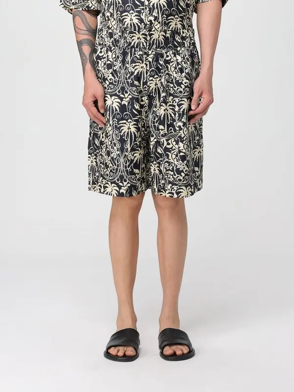 LANEUS Printed Shorts