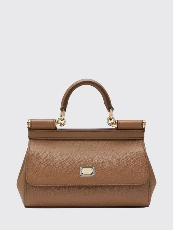 Dolce & Gabbana Sicily Mini Handbag - Brown