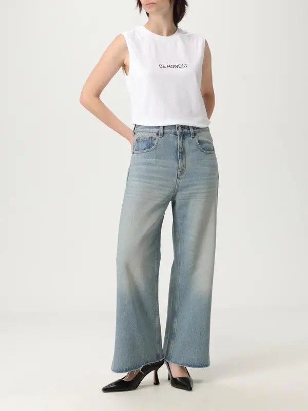 Victoria Beckham Wide Leg Jeans