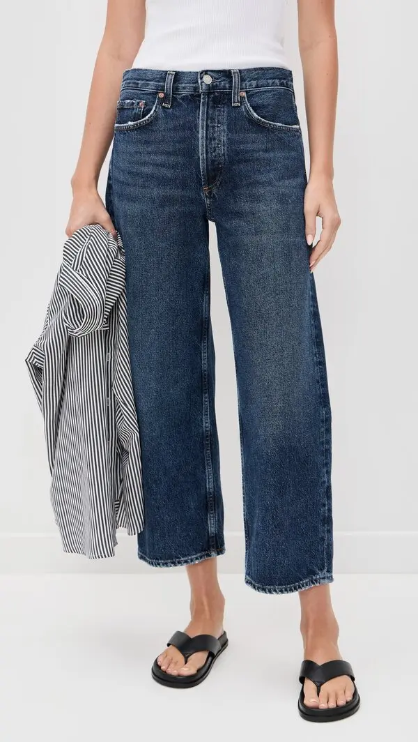 AGOLDE Arc Straight Leg Jeans - Shortwave