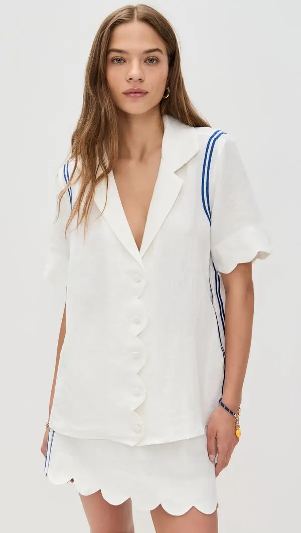 VRG GRL Gigi Linen Shirt