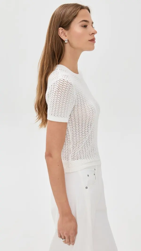 Joe's Jeans The Crochet Baby Tee