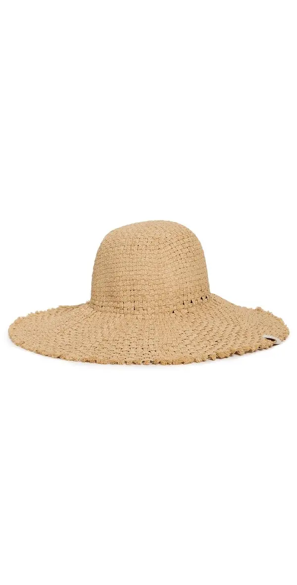 Rag & Bone Ella Straw Sun Hat - Natstraw