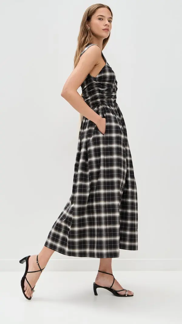 LEE MATHEWS Connie Midi Dress