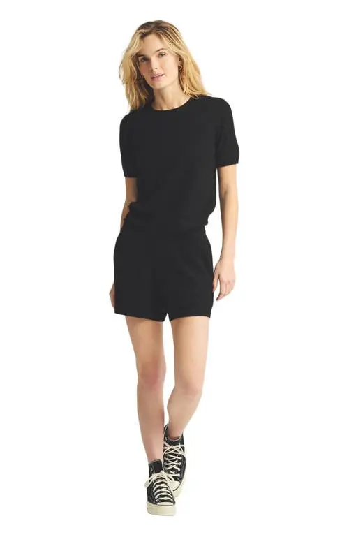 Naadam Lightweight Cashmere Short Sleeve Sweater