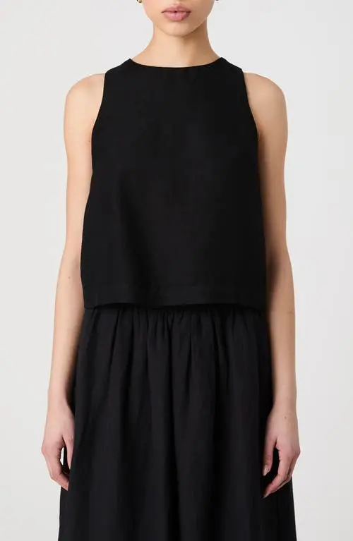 French Connection Birdie Sleeveless Trapeze Top