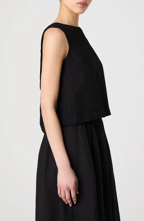 French Connection Birdie Sleeveless Trapeze Top