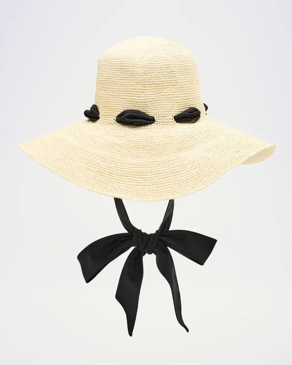 Gigi Burris Millinery June Packable Sun Hat - Natural  display picture 2