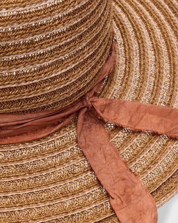 GIGI BURRIS MILLINERY Noelle Feather-embellished Fedora - Amber