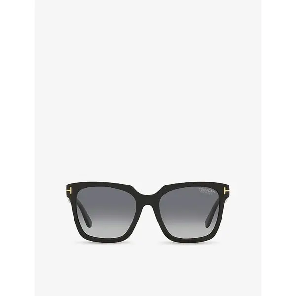 TOM FORD Square Frame Sunglasses - Black