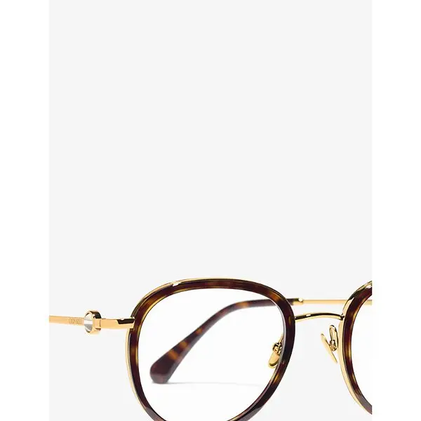 Chanel Ch2220 Panto Optical Glasses - Brown