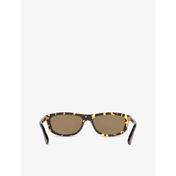 Ralph Lauren Acetate Rectangle Sunglasses - Brown