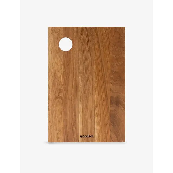 WOODSEA Brand-embossed Wooden Chopping Board 33cm X 22cm - Oak