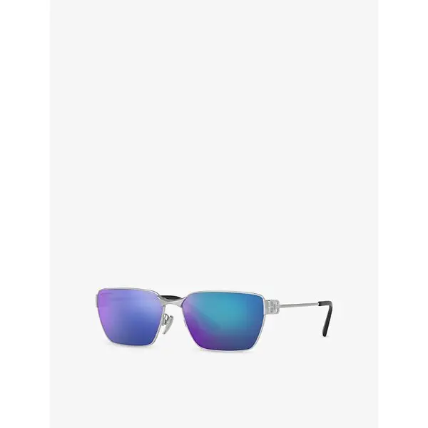 Balenciaga Bb0374sk Rectangle-frame Sunglasses