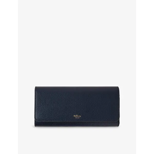 Mulberry Continental Leather Wallet - Night Sky