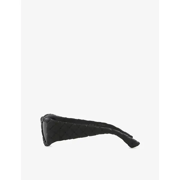 Bottega Veneta Bv1303s Round-frame Sunglasses - Grey