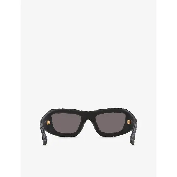 Bottega Veneta Bv1303s Round-frame Sunglasses - Grey